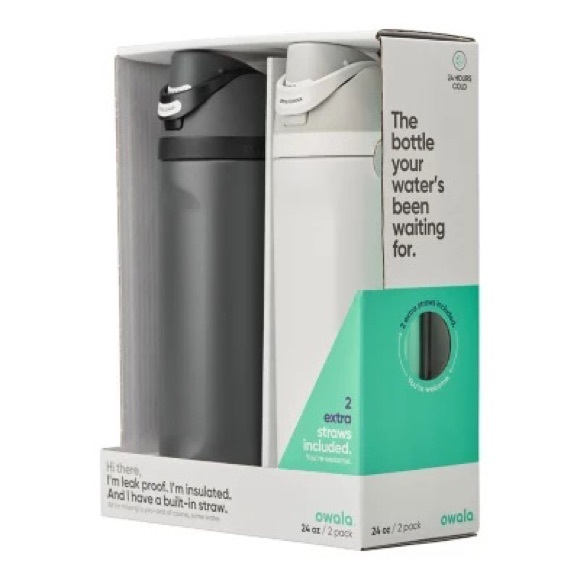owala | Kitchen | Owala Freesip 24oz Stainless Steel Water Bottle 2 ...